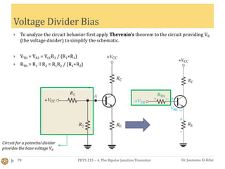 4-The Bipolar Junction Transistor.pdffff | PDF