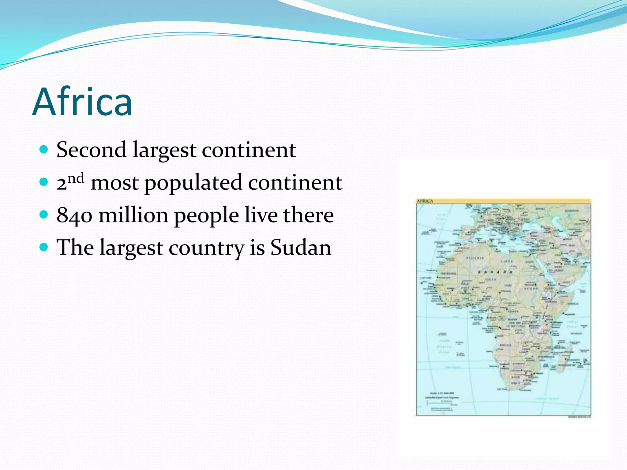 4 The Continents | PPTX | South America Travel | Travel Locations