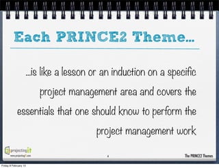 PRINCE2 Themes | PPT