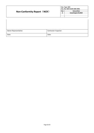 4- The NCR action and complete form.doc
