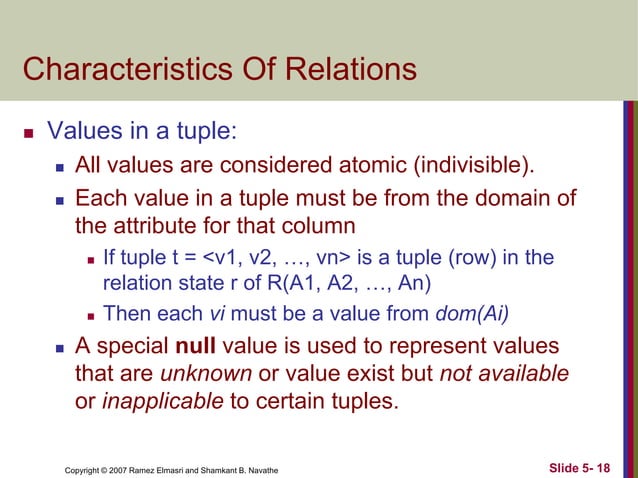 4 the relational data model and relational database constraints | PDF | Databases | Computer ...