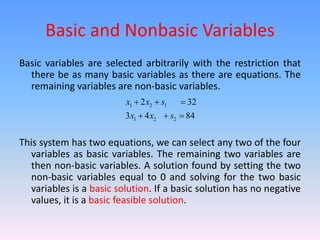 simplex method | PPT