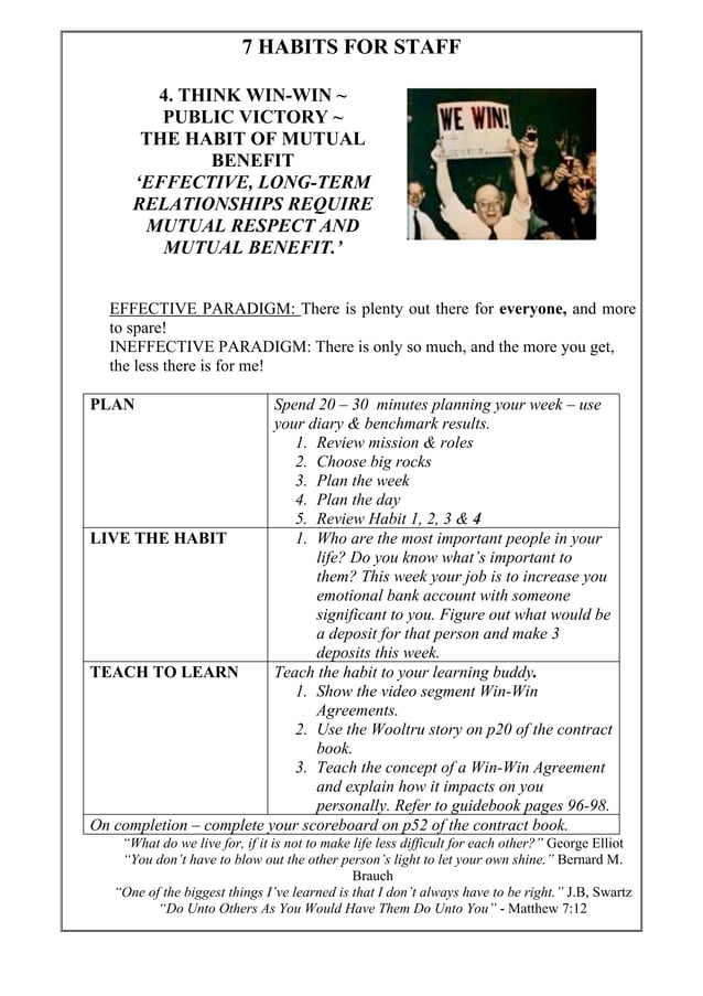 4. Think win win | PDF