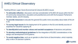 FIWARE Global Summit - AI on Demand – The AI4EU Project | PDF