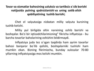 4-topshiriq Pul va Inflatsiya.pptx