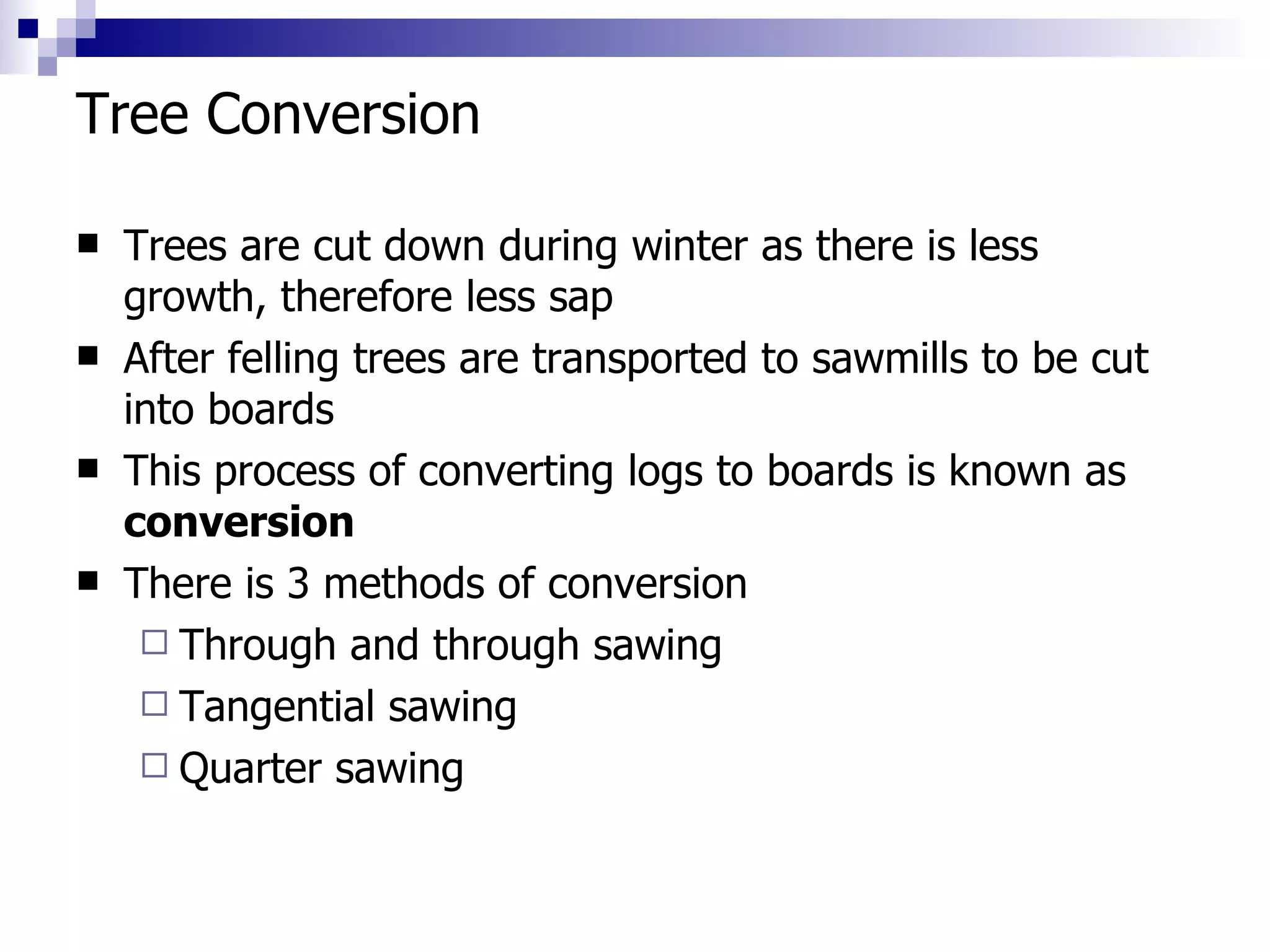 4 Tree Conversion Ppt