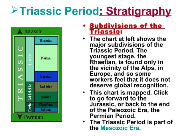 Triassic-Jurassic Periods | PPT | Geography | Science