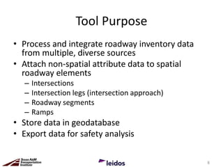 Roadway Data Extraction Technical Assistance Program (RDETAP) | PDF