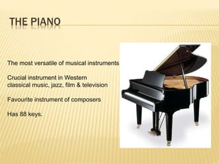 4 types-of-keyboard-instruments | PPTX