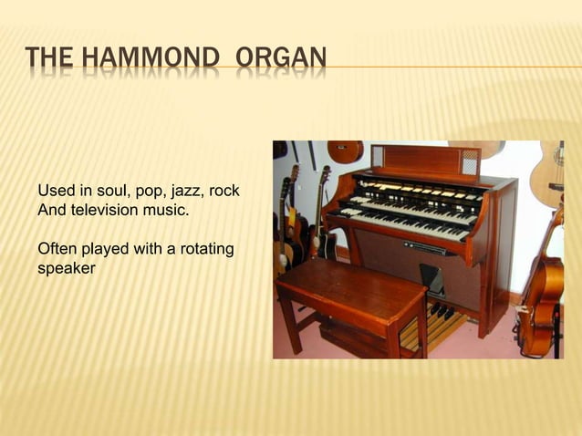 4 types-of-keyboard-instruments | PPTX