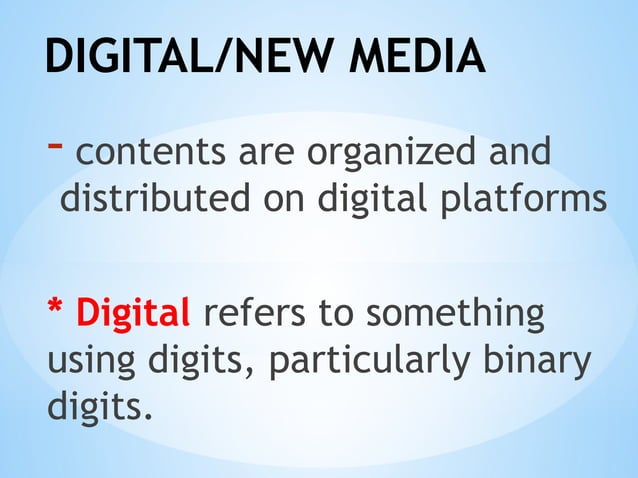 The types of media print, broadcast, new media | PPT