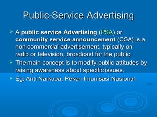 4 types of ad campaign | PPT