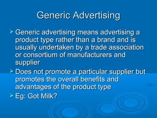 4 types of ad campaign | PPT