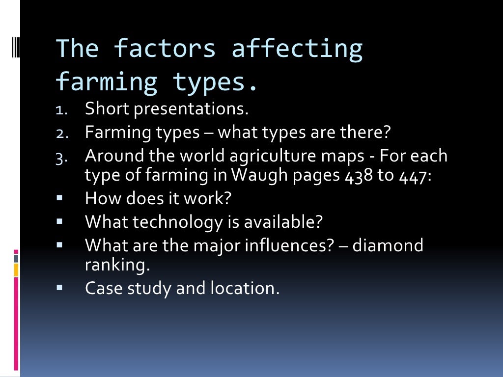 4. types of farming systems