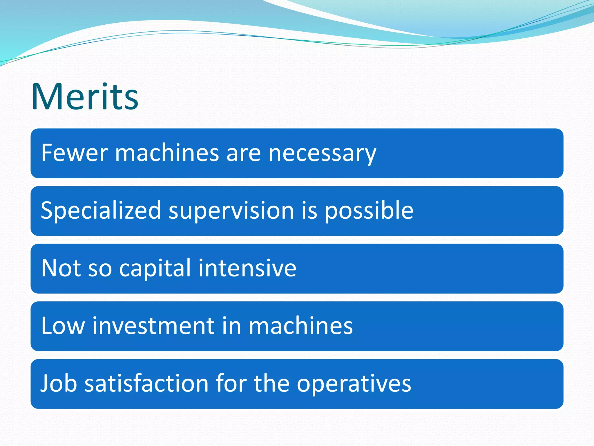 4.types of manufacturing system and layouts | PPTX