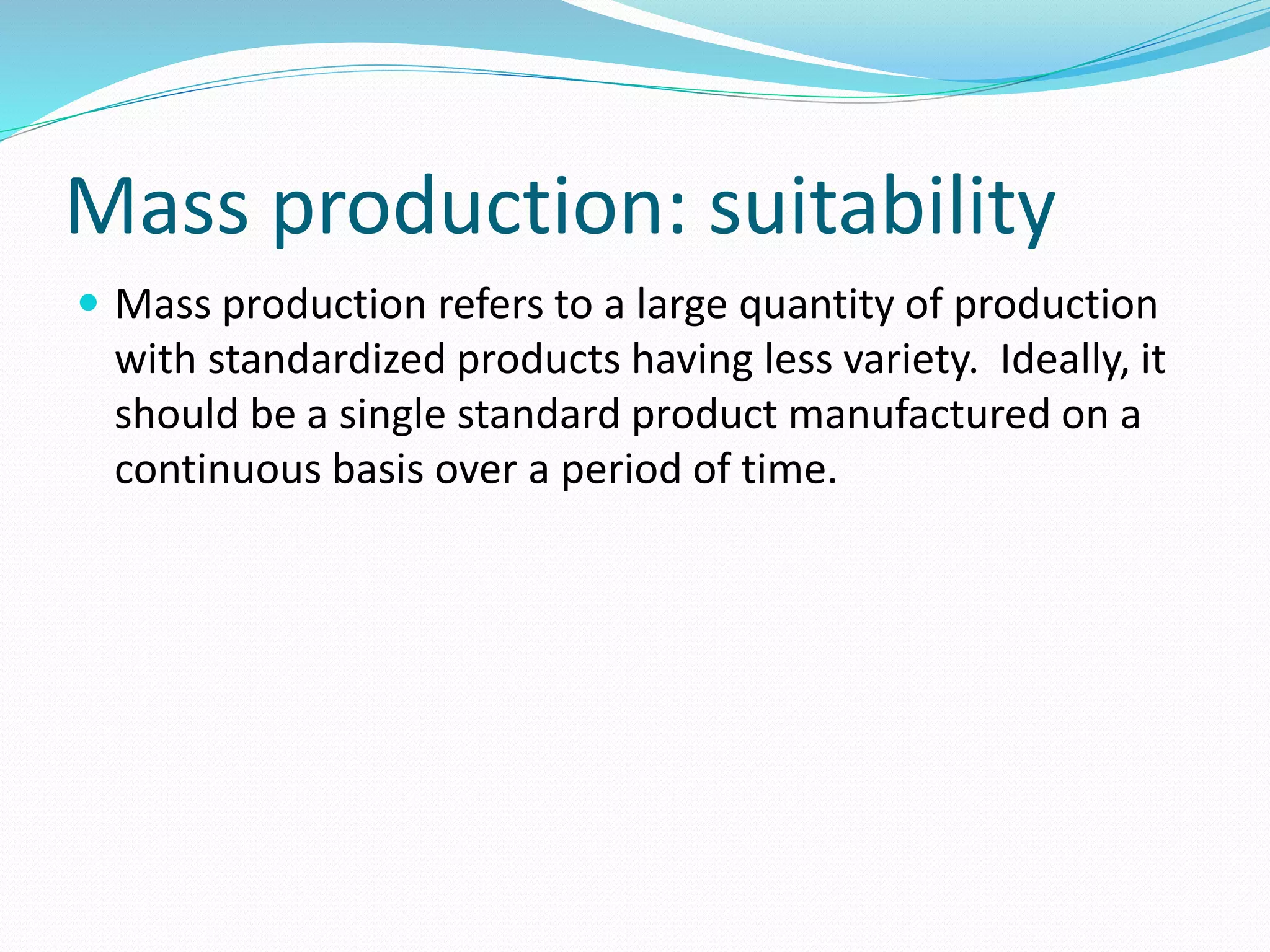 4.types of manufacturing system and layouts | PPTX