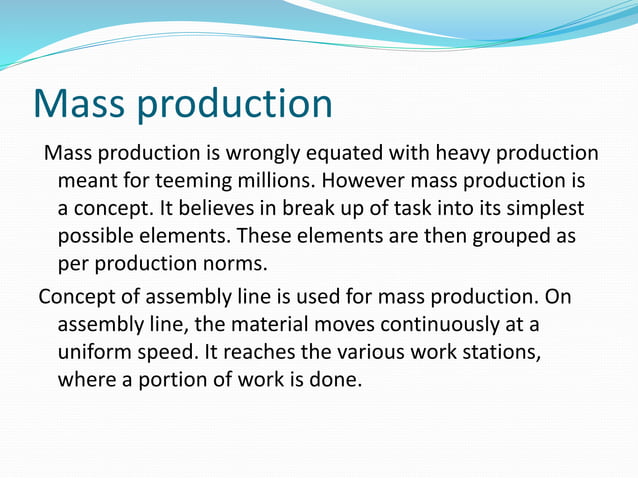 4.types of manufacturing system and layouts | PPTX | Manufacturing ...