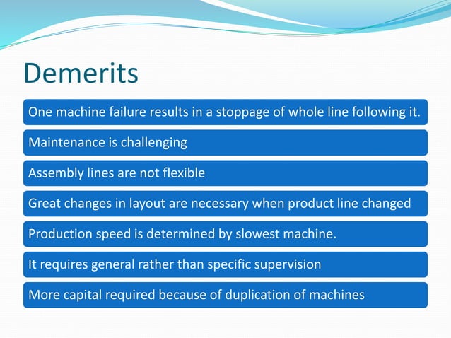 4.types of manufacturing system and layouts | PPTX | Manufacturing ...