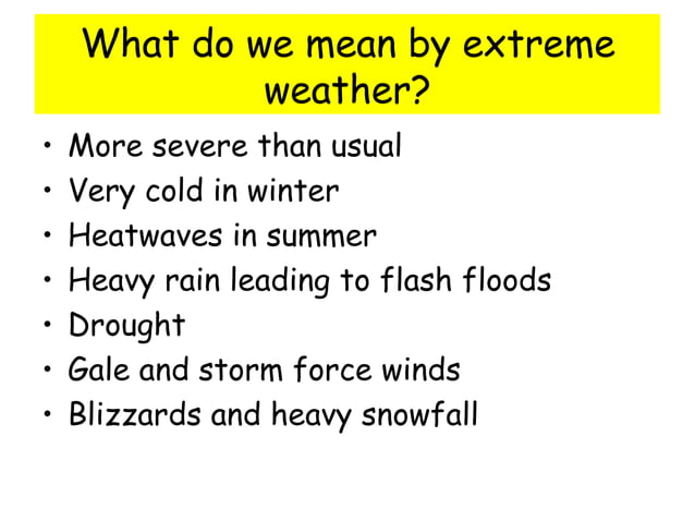4. Uk Weather Is Becoming More Extreme | PPT | Free Download