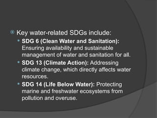 Understanding SDG’s, PRI, and ESG – case of water shortage in Karachi .pptx