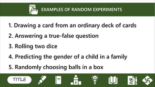 Union and Intersection of Events in Math | PDF