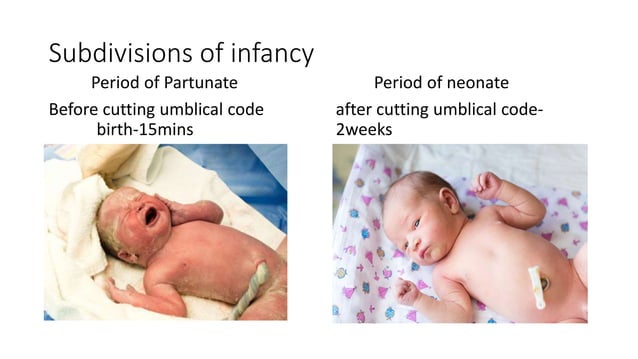 Human growth and Development -infancy.pptx | Pregnancy | Reproductive ...