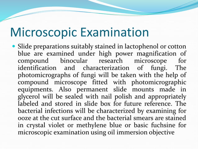 Symptomatic diagnosis and other techniques to detect pest / pathogen ...