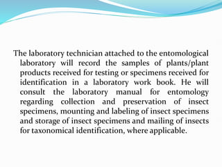 Symptomatic diagnosis and other techniques to detect pest / pathogen infestations | PPTX