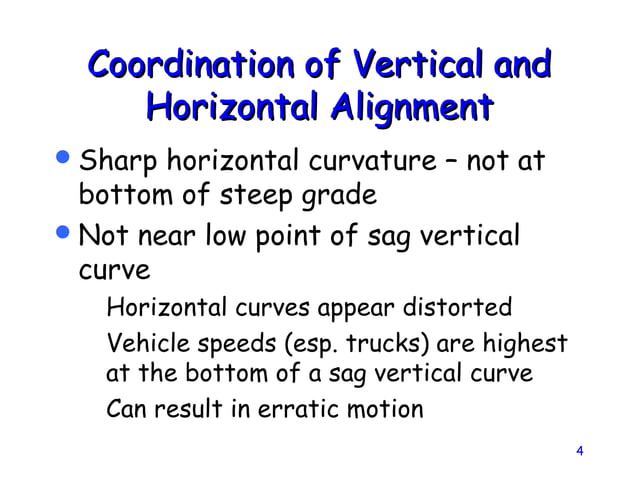 4-Vertical and Horizontal Alignment Coordination(by Malyar Talash ...