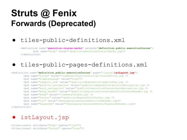 Training: Day Four - Struts, Tiles, Renders and Faces | PDF | Web Development | Internet