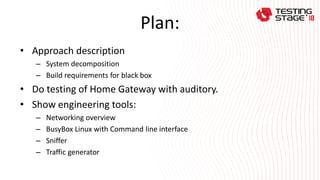 4 viktoriia taraniuk - fast embedded system verification. blackbox ...