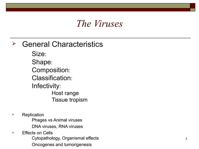 Virology Cell And Classification Of Organisms Ppt Biological