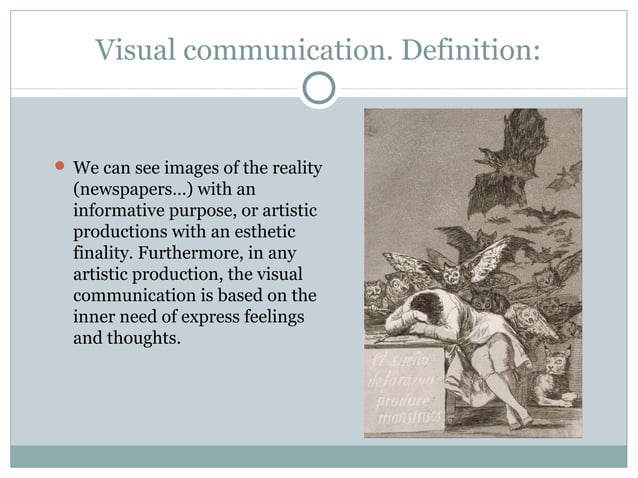 VISUAL COMMUNICATION 4º | PPT