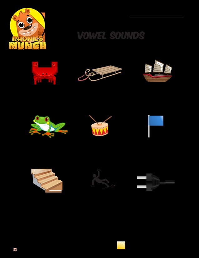 Vowel Sounds Phonics Worksheet | PDF