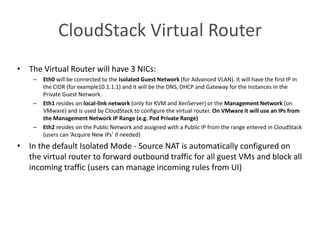 4 virtual router CloudStack Developer Day | PDF