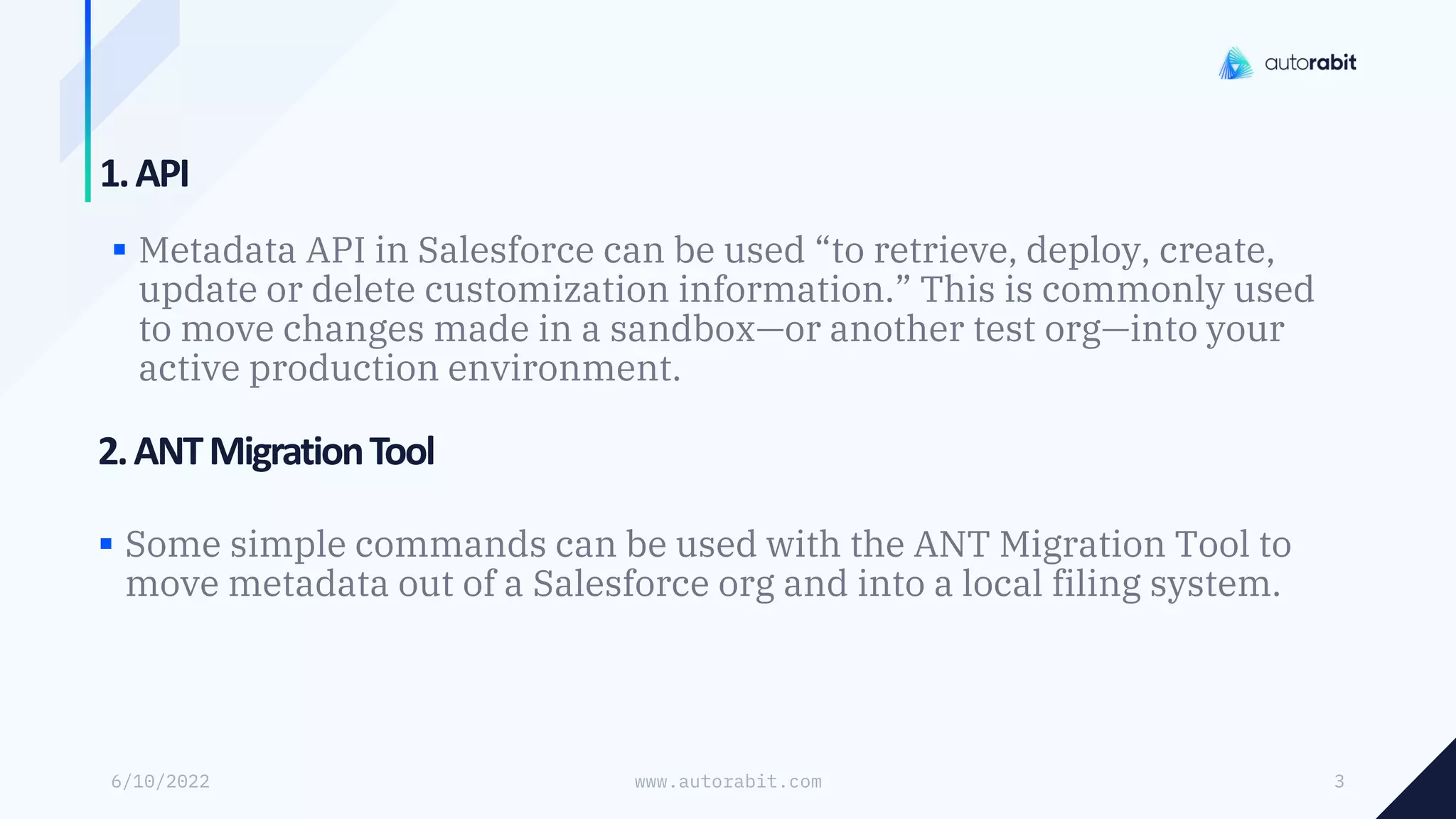 4 Ways to Fetch Metadata in Salesforce | Salesforce Metadata | PPT