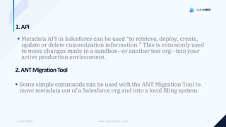 4 Ways to Fetch Metadata in Salesforce | Salesforce Metadata | PDF | Technology & Computing
