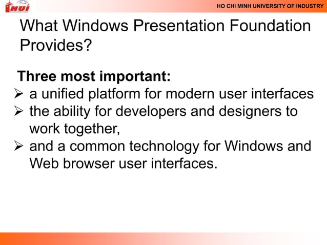 windows presentation foundation | PPT
