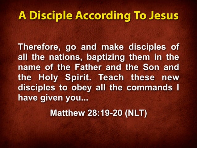4. What Does It Mean to be a Disciple of Jesus? | PDF | Christianity ...