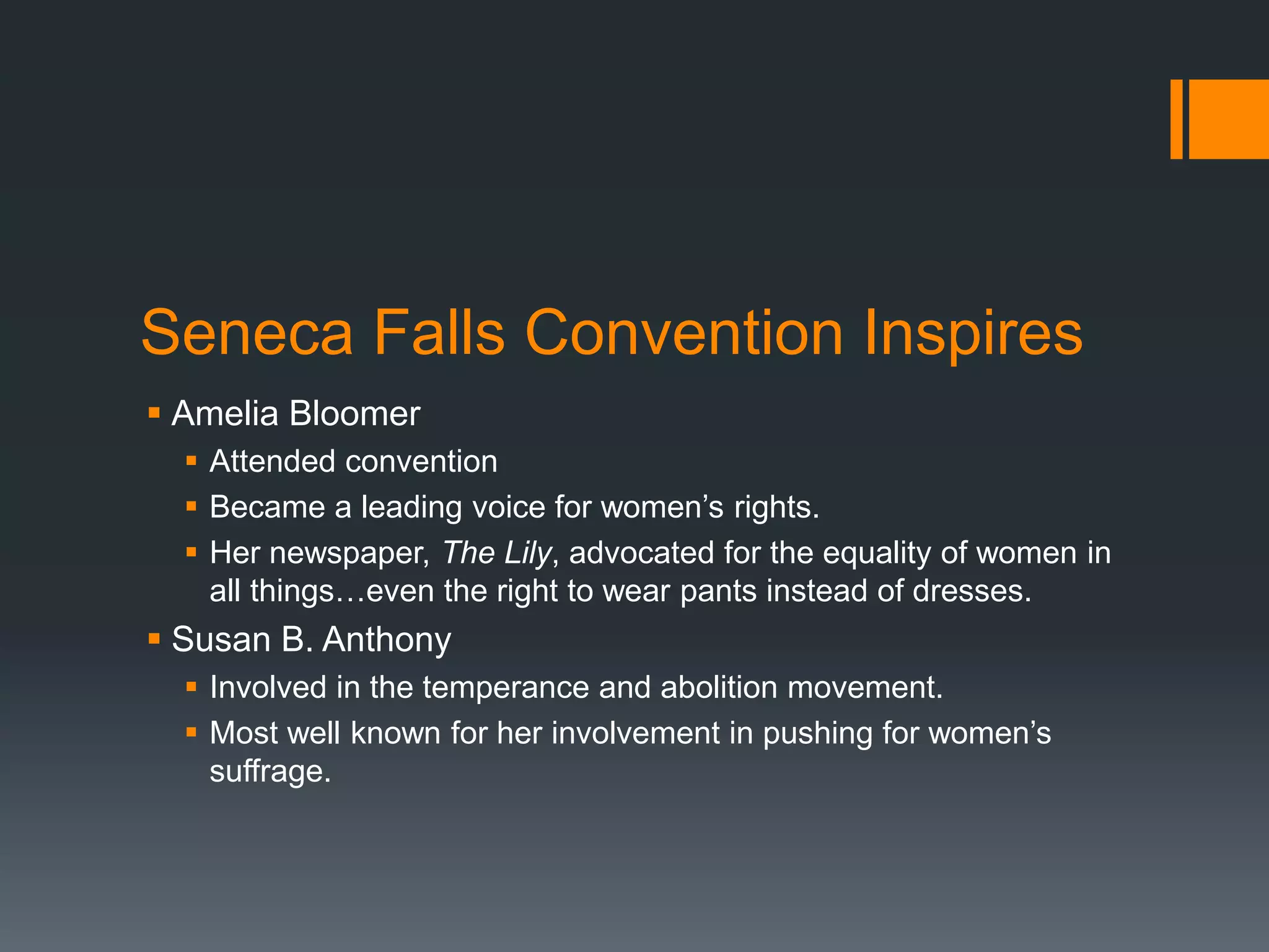 Antebellum Reforms: Women's Movement | PPTX