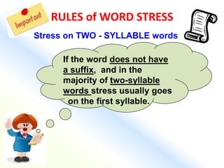 4. word stress | PPTX