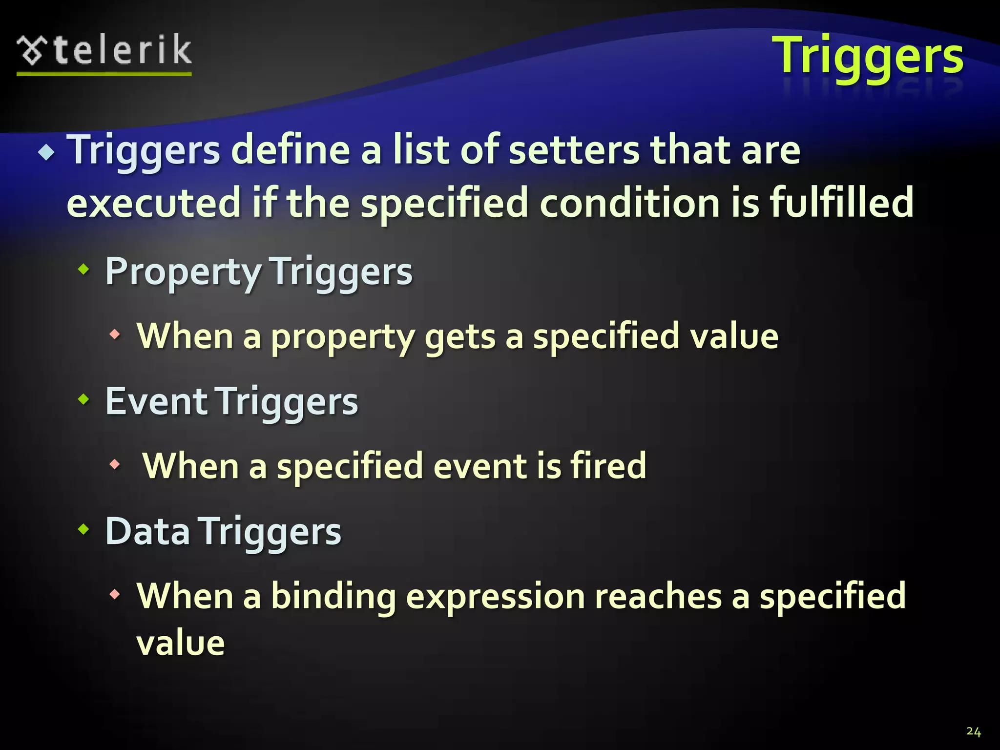 WPF Templating and Styling | PPT