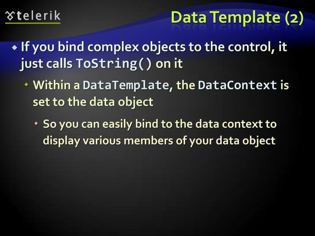 Wpf Templating And Styling Ppt Free Download