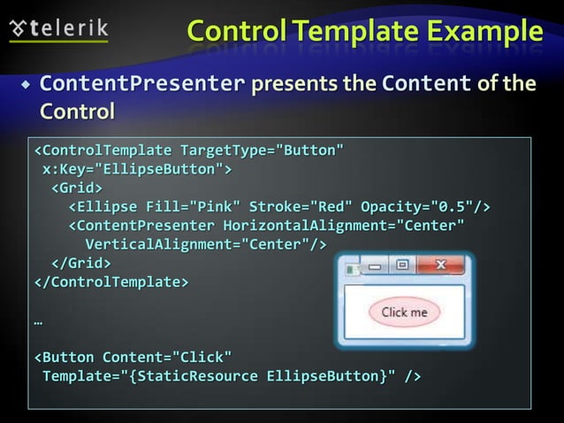 WPF Templating and Styling | PPT