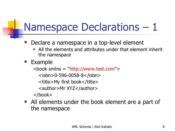 4 Xml Namespaces And Xml Schema