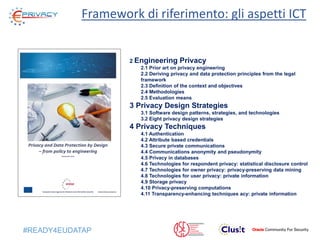 #Ready4EUdataP Privacy by Design: effetti pratici sui sistemi IT ...