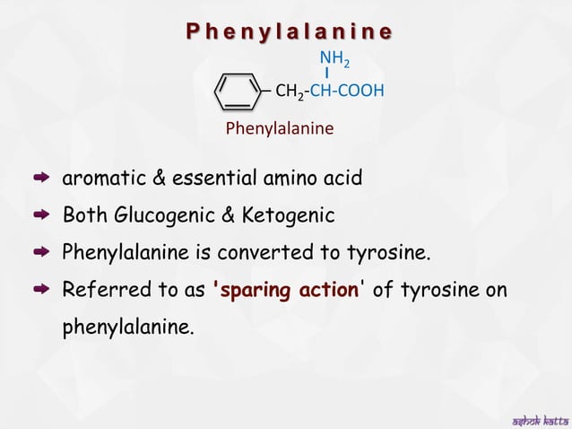 Metabolism of Phenylalanine and Tyrosine | PPSX | Endocrine and ...