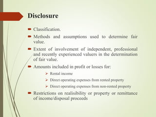 Ind AS 40 : Investment Property | PPTX