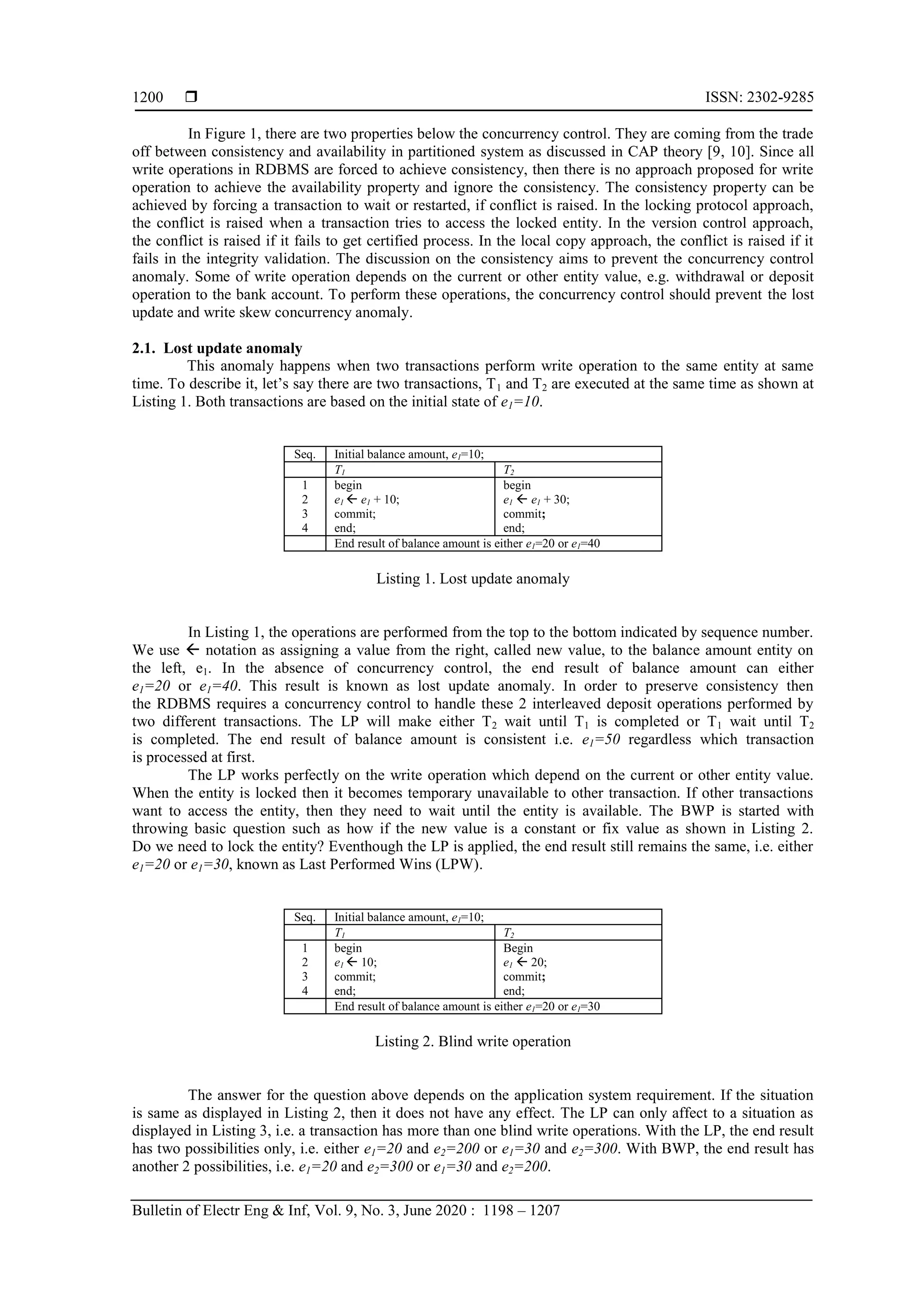 Basic principles of blind write protocol | PDF