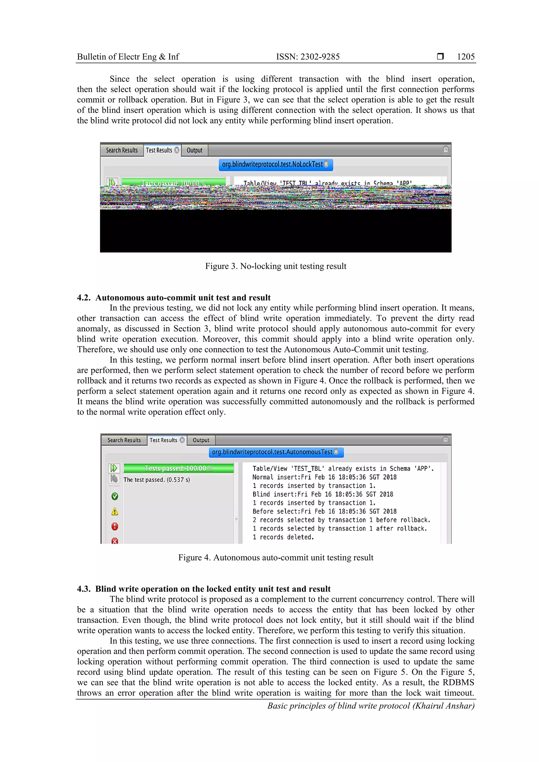 Basic principles of blind write protocol | PDF